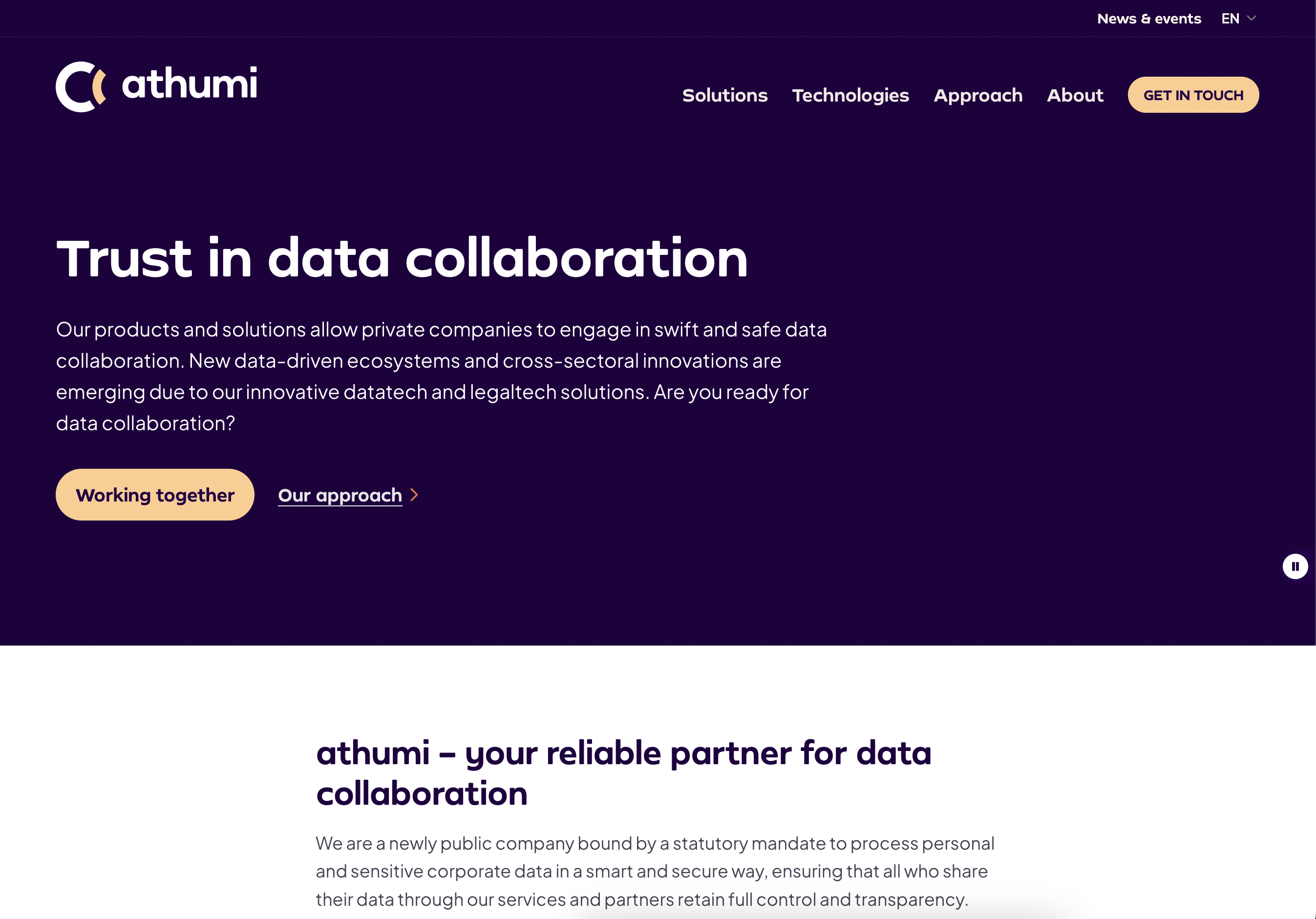 Delivering trusted data via Solid pods